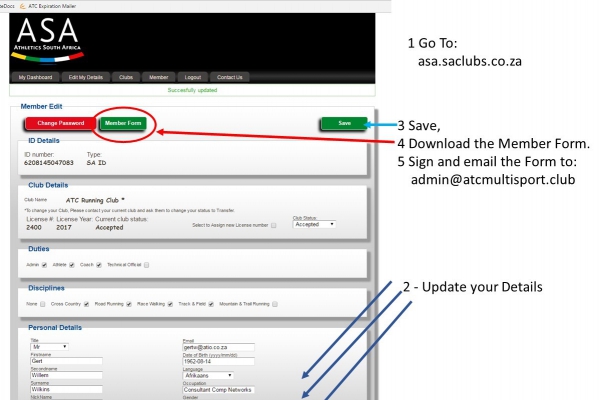 24 Jan '17: ASA Registration for 2017 | ATC Multisport